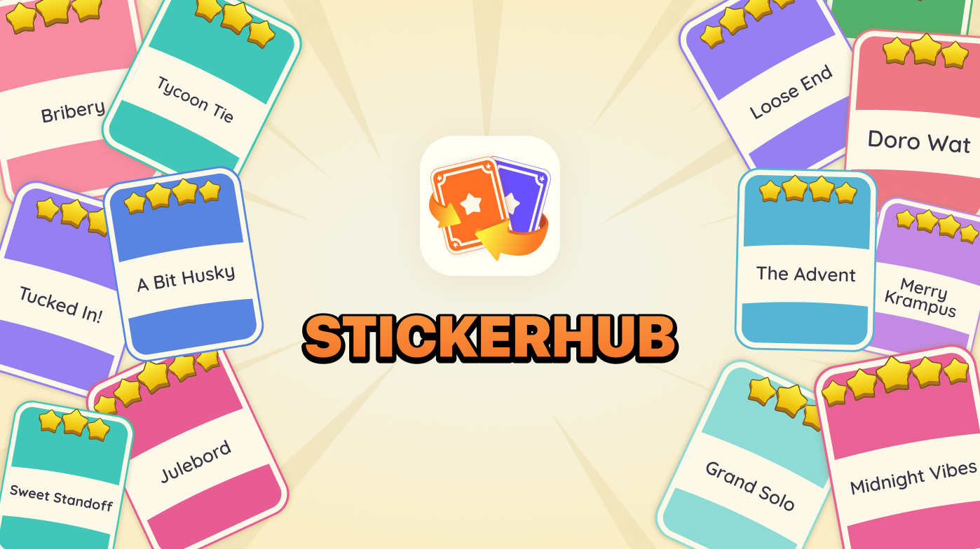 StickerHub - Monopoly GO Stickers Trading App